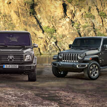 Mercedes G-Klasse und Jeep Wrangler (2018) im Vergleich | AUTO MOTOR ...