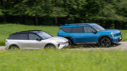 Kia EV9 vs. Nio EL6 im Test: SUV-Duell im der Schwergewichtsklasse