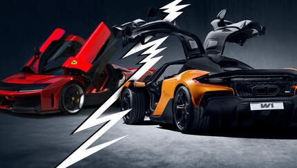 Ferrari F80 vs. McLaren W1: Datenvergleich der Hypercars