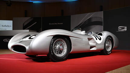 Silberpfeil-Auktion im Mercedes-Museum