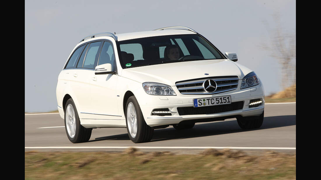 Mercedes C180 CGI T-Modell im Test: Neuer Basiskombi mit Turbomotor ...