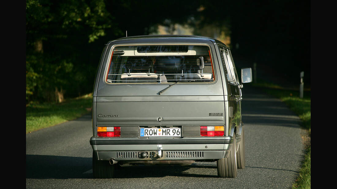 VW T3 "Carrera": T3-Bulli mit Porsche-Motor - auto motor und sport