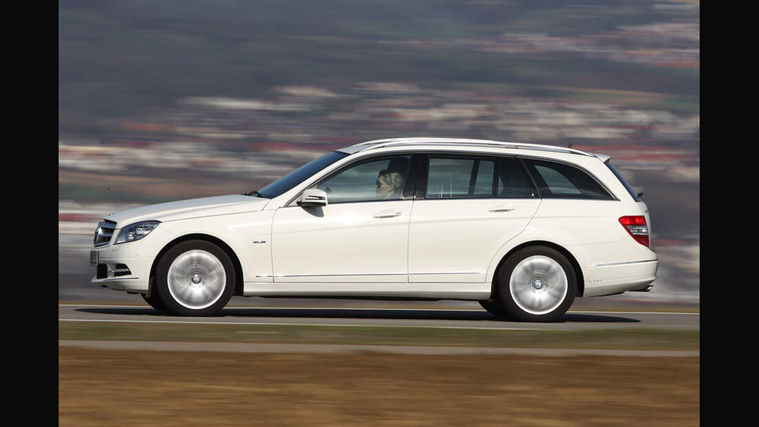 Mercedes C180 CGI T-Modell im Test: Neuer Basiskombi mit Turbomotor ...